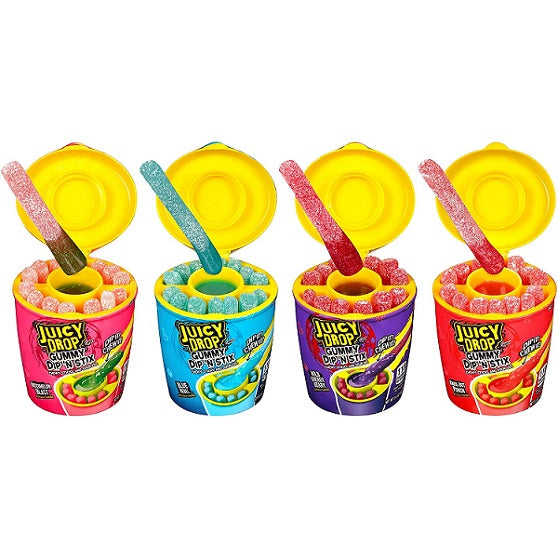 Juicy Drop Gummy Dip n Stix | The Online Lolly Shop