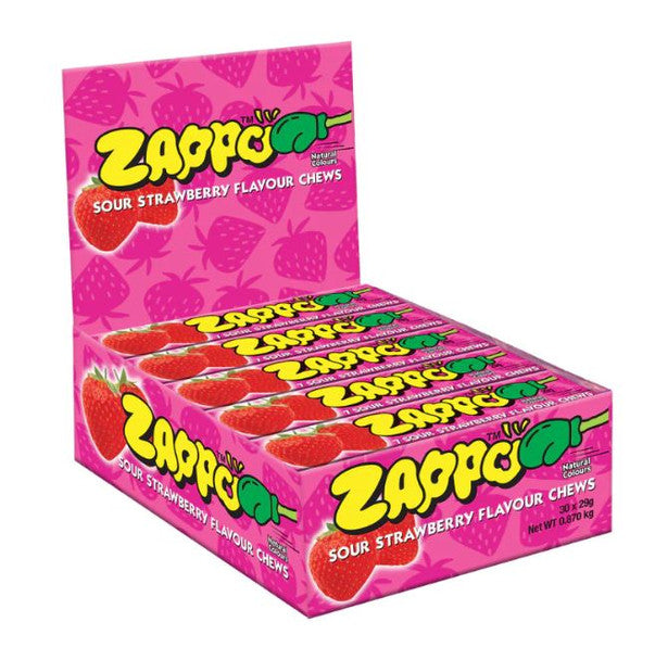 Zappo Strawberry | The Online Lolly Shop